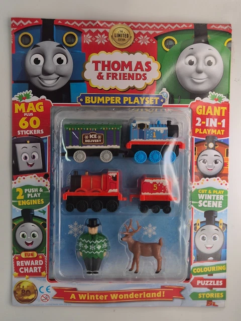 THOMAS & FRIENDS magazine #856 2025 inc Limited Edition Bumper playset ...