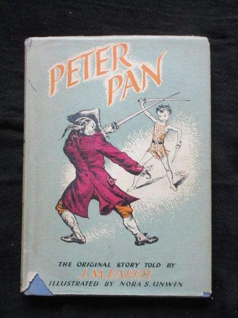 VINTAGE PETER PAN J.M.Barrie Illustrated by Nora Unwin Hodder And ...