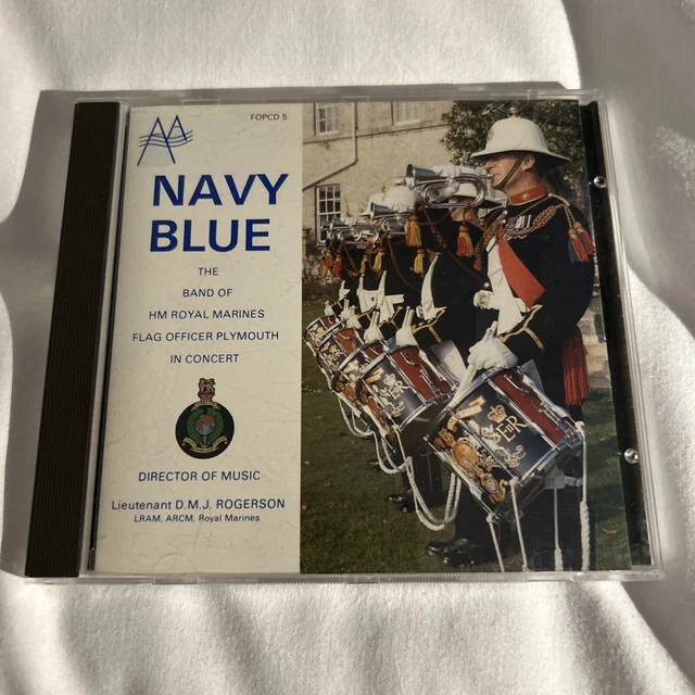 NAVY BLUE - Band Of Hm Royal Marines Flag Officer Plymouth - Cd - Ex ...