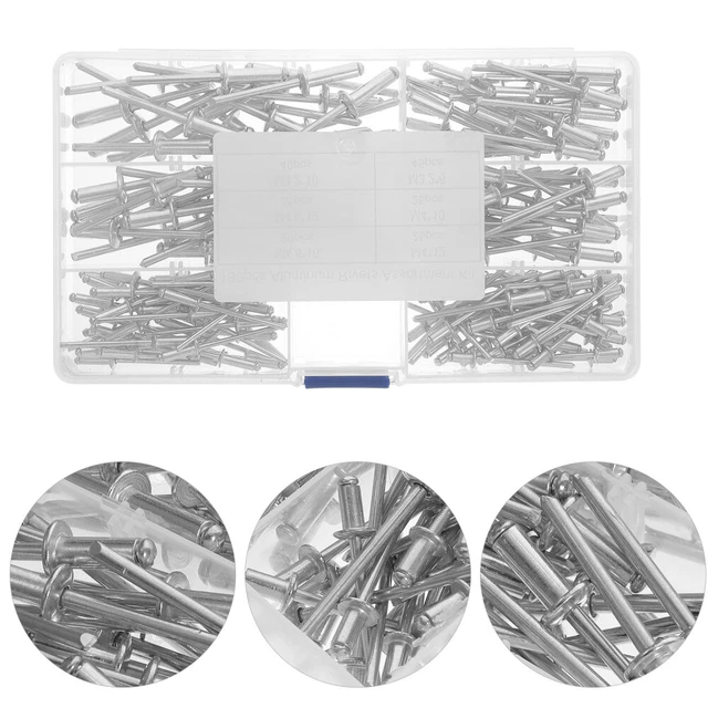 ALUMINUM BLIND RIVETS Aluminum Rivets Assortments Rivets For Metal ...