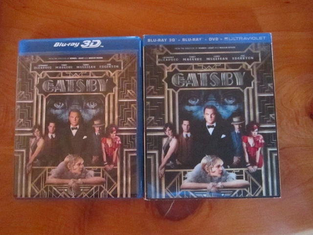 DVD BLU-RAY 3D The Great Gatsby Lenticular Cover Like New ** Must See ** EUR 8,06 - PicClick IT