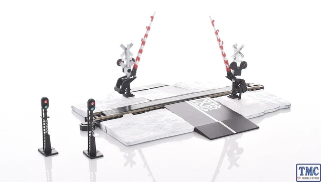 BACHMANN HO NARROW gauge scale Hawthorne village level crossing pack ...