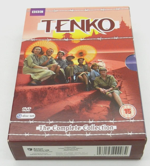 TENKO THE COMPLETE Collection DVD 1981 Classic War Drama TV Series 1 2 ...