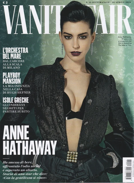VANITY FAIR 15/2024#ANNE Hathaway, Johnny Flynn,Playboy Mansioni, orchestra mare EUR 2,00 ...