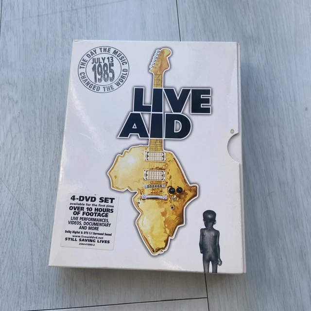 LIVE AID (BOX Set) (DVD, 2004) £16.32 - PicClick UK