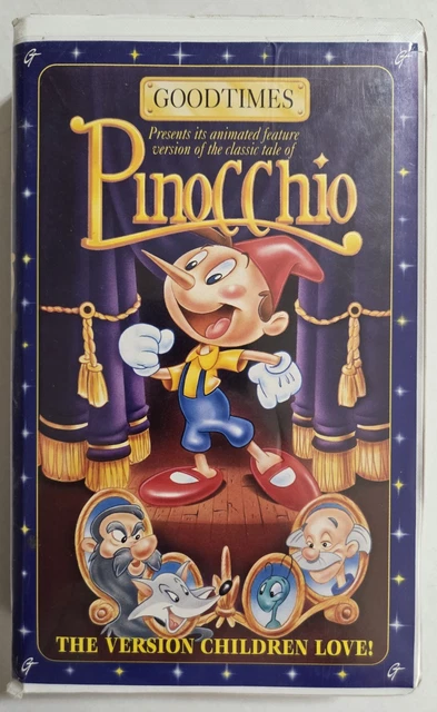 PINOCCHIO VHS 1993 Goodtimes (Clamshell) £7.17 - PicClick UK