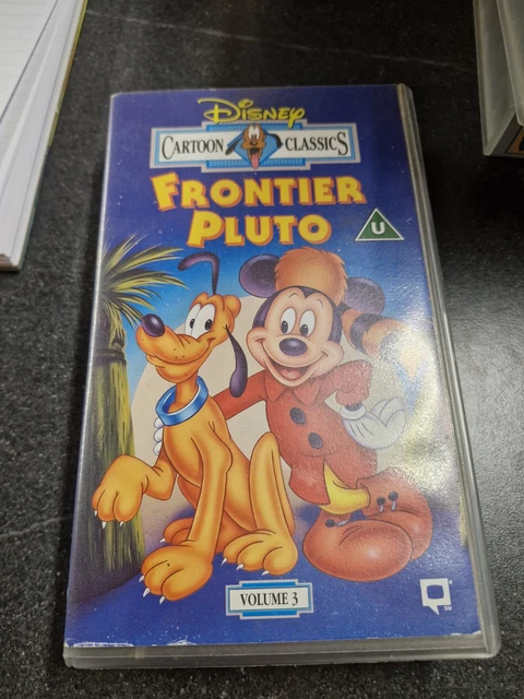 RARE FRONTIER PLUTO Disney Classics VHS Video Tape £8.00 - PicClick UK