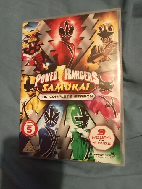 POWER RANGERS SAMURAI Complete Season DVD Boxset 4 Disc 2014 Region 2 £ ...