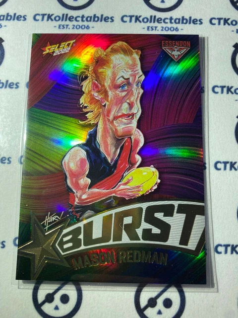 2022 AFL FOOTY Stars Starburst Paint - Mason Redman SBP20 £1.57 ...