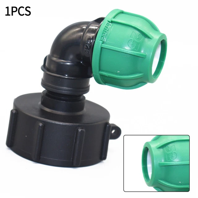 PRATICAL HANDLING IBC Tank Fitting Tank Elbow Valve Model 60*6 MDPE ...
