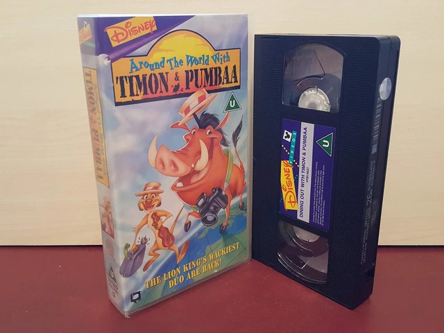 AROUND THE WORLD With Timon & Pumbaa - PAL VHS Video Tape (T10) £1.99 ...