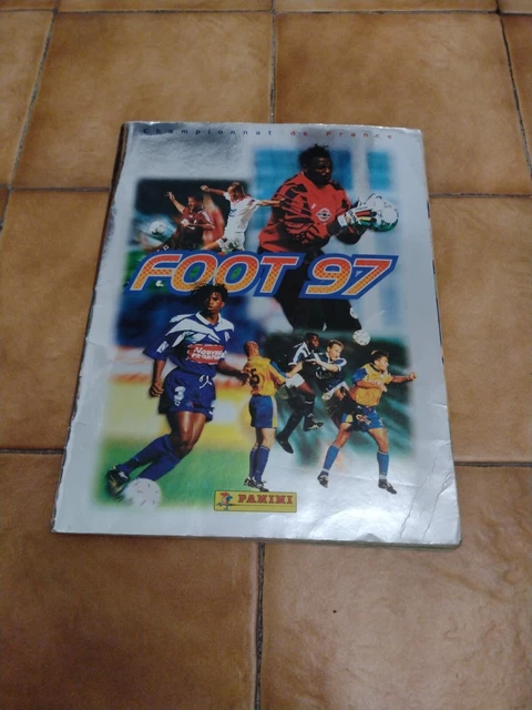 PANINI FOOTBALL 97 album COMPLETE ROOKIE Thierry HENRY + blank order ...