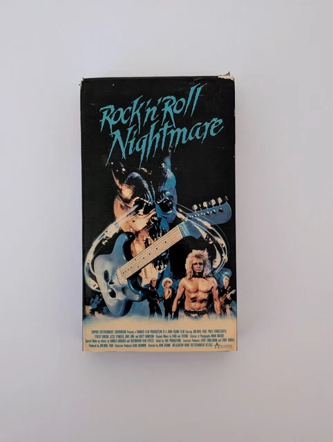 ROCK’N’ROLL NIGHTMARE VHS 1987 Jon Mikl Thor Tritonz Horror ...
