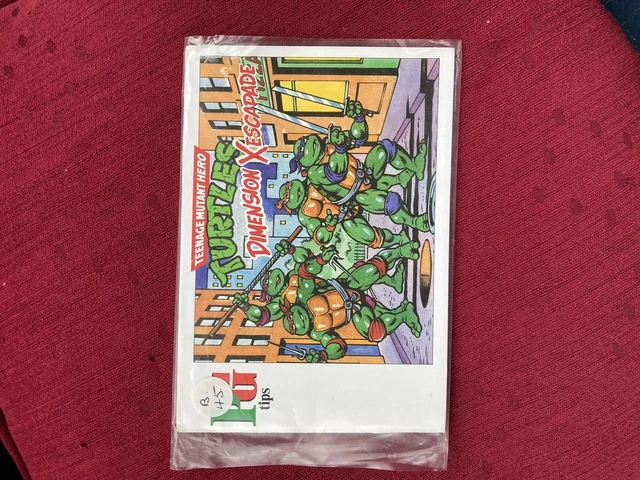 TEENAGE MUTANT NINJA TURTLES rare 1990 UK PG Tips trading card album ...
