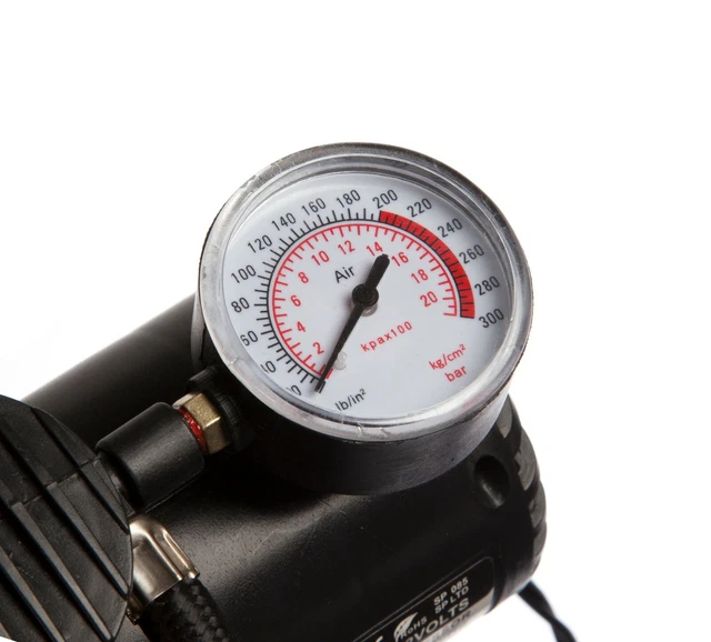 HEAVY DUTY 300 PSI 12V Car Portable Pump Tyre Inflator Guage Mini Air ...