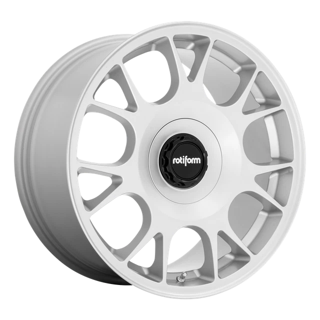 18X9.5 ROTIFORM R188 TUF-R Silver Wheel 5x108/5x120/5x108/5x120 (38mm ...
