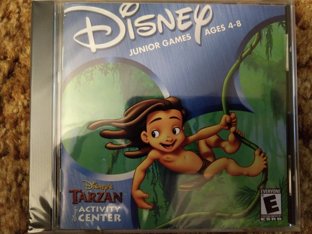 DISNEY'S TARZAN ACTIVITY Center CD-ROM (Windows 95) Junior Games Ages 4 ...