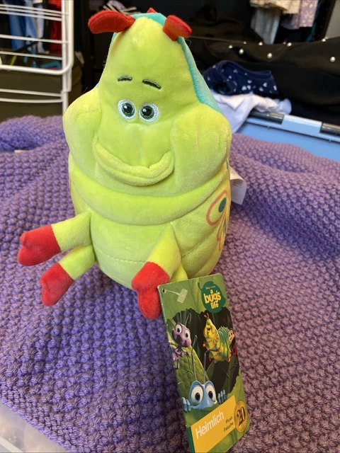 DISNEY STORE 20TH Anniversary A Bugs Life Heimlich Soft Toy £15.00 ...