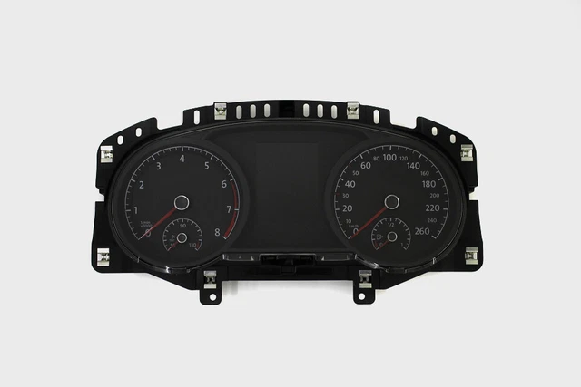 ORIGINAL VW GOLF 7 speedometer instrument cluster 5G0920871 MFA color ...