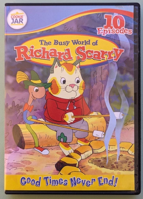 THE BUSY WORLD of Richard Scarry: Good Times Never End (DVD, 2011) $14. ...
