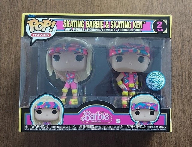 FIGURINES FUNKO POP - Barbie the movie - Skating Barbie & Ken - Barbie roller EUR 69,90 ...