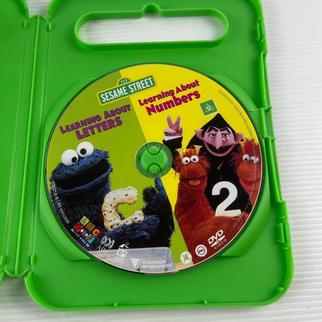 SESAME STREET - Learning About Letters & Learning About Numbers DVD ...