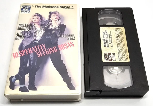 DESPERATELY SEEKING SUSAN VHS 1985 Thorn EMI HBO Big Box £12.75 ...