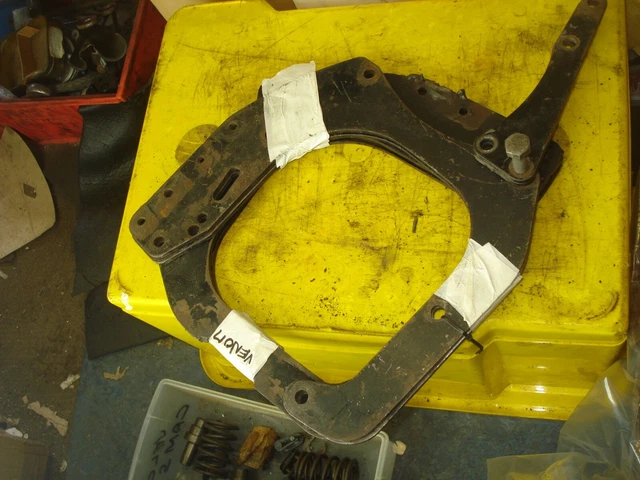 VELOCETTE. VENOM ENGINE, Gearbox & Front Engine Mounting Brackets Full ...