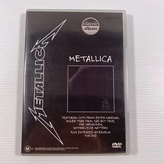 CLASSIC ALBUMS - Metallica Black Album (DVD, 2001) Region all $9.75 ...