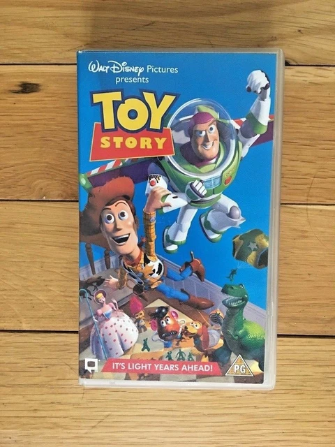 DISNEY PIXAR - Toy Story VHS Video Tape Cassette Children's Film Movie ...
