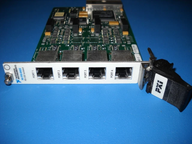NATIONAL INSTRUMENTS NI PXI-8422 4-Port RS-232 Isolated Serial ...