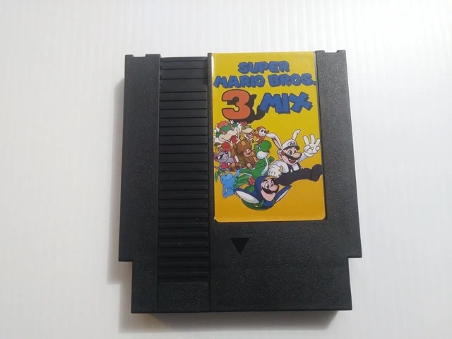 SUPER MARIO BROS 3 Mix (NES) (HOMEBREW) - Tested and working (RARE) EUR ...