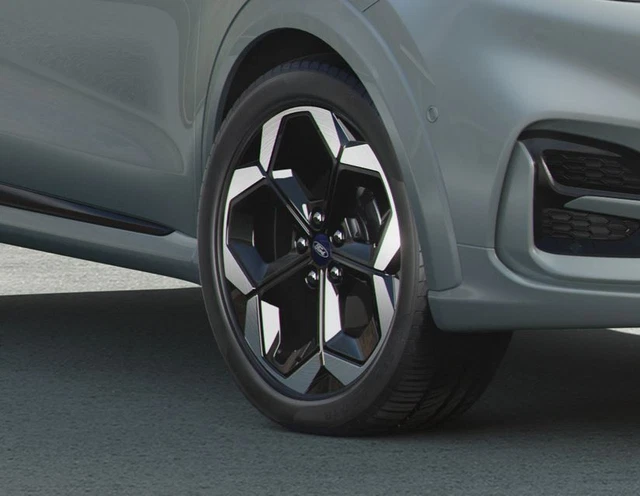 GENUINE FORD PUMA 18" Alloy Wheel 7J 5-Spoke Absolute Black 2024-On ...