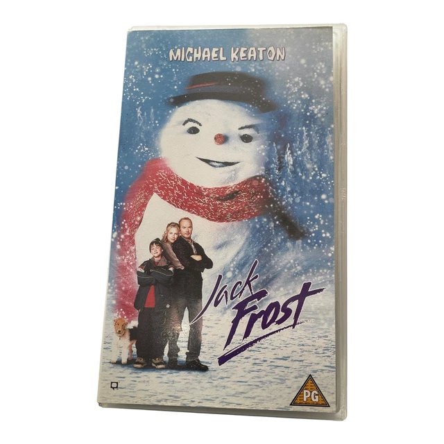 JACK FROST (1998) VHS - Michael Keaton Christmas Family Film - Warner ...