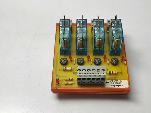 ENTRELEC 20050-04 RELAIS Module PCB 24VAC-DC 0020 050 04 RM421A 24VAC ...