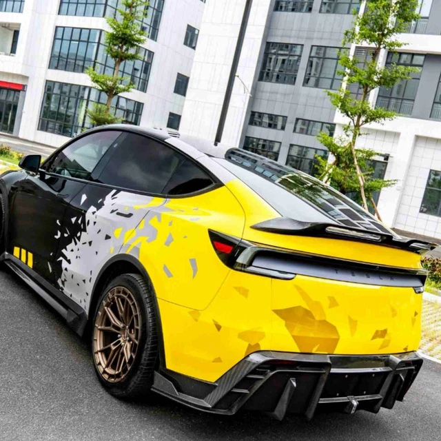 FOR 2025-2026 TESLA Model Y Juniper Dry Carbon Fiber Rear Bumper ...