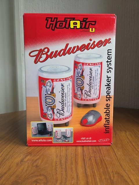 BUDWEISER INFLATABLE SPEAKER System (HotAir by Ellula) for pc, cd ...