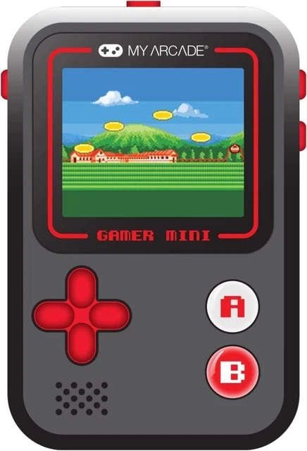 MY ARCADE - Classic Mini Gamer Pocket Console - Red/Black New £23.44 ...