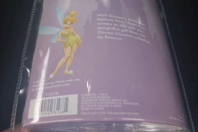 WALT DISNEY GIRLS Gifts TINKERBELL Coin BANK 9" ENESCO Fairy Baby Room ...