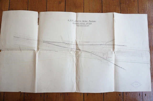 1906 GNR DEARNE Valley Railway Crossing Railway Map Plan £29.99 ...