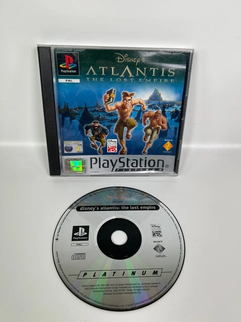 VIDEOGIOCO PS1 DISNEY'S Atlantis The Lost Empire Playstation 1 Sony PAL ...