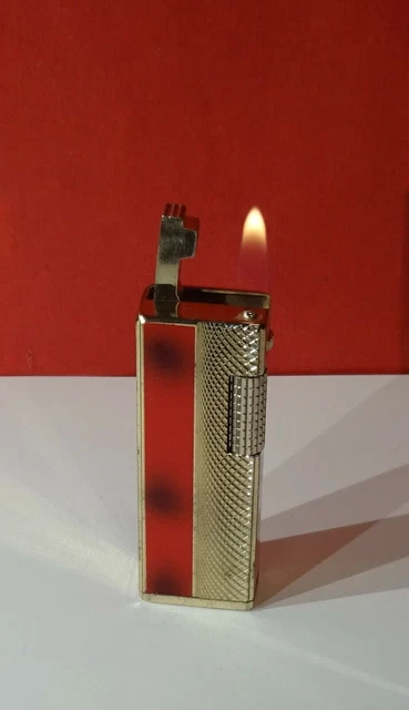 ALTES SUNEX LIFTARM Gasfeuerzeug Lighter TOP ZUSTAND Rarität Brennt! (3 ...