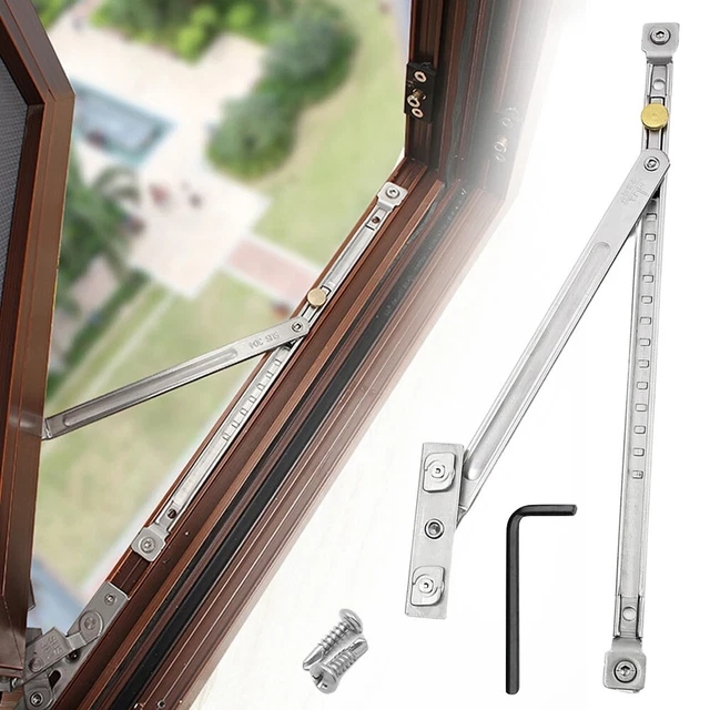 SECURE YOUR CABINET Doors with Sliding Door Brace Windproof Sash ...