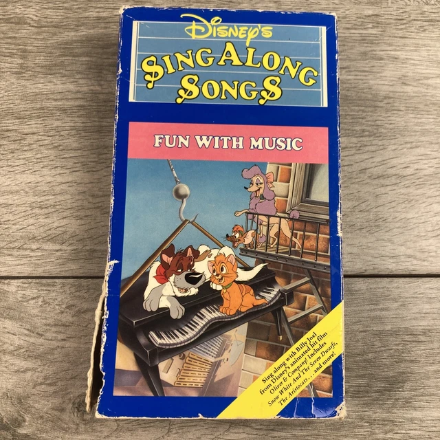DISNEYS SING ALONG Songs - Fun With Music (VHS, 1993) Billy Joel Vtg $14.31 - PicClick CA