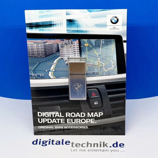 ORIGINAL BMW PREMIUM Navi Update Usb Road Map Europe West Premium 2025 ...