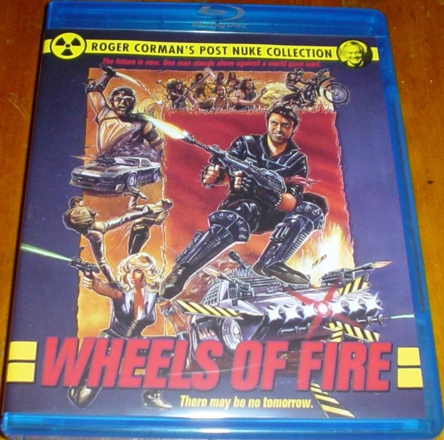 WHEELS OF FIRE (1985)- OOP Code Red Limited Edition Blu-ray Post-Nuke ...