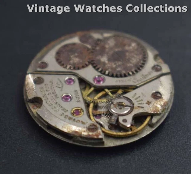 MOVADO-245 WINDING NON Working Watch Movement For Parts And repair O ...