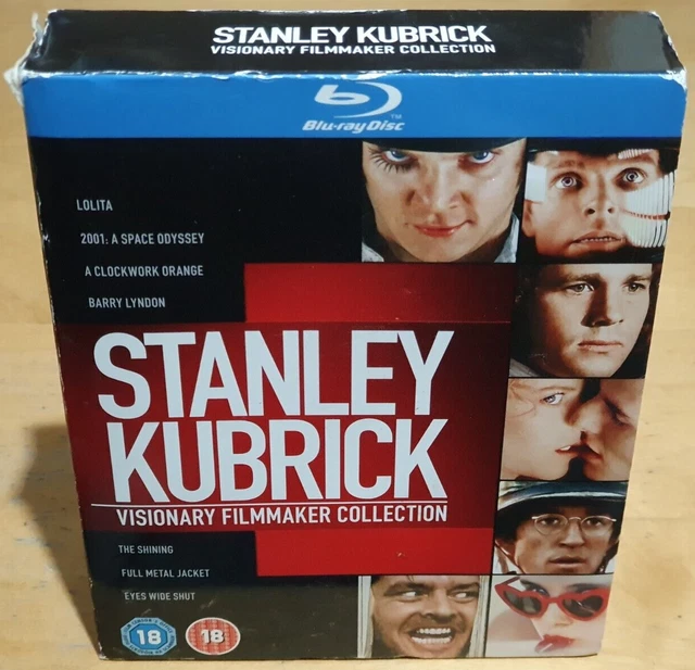 STANLEY KUBRICK VISIONARY FilmMaker Collection Blu-Ray Box Set 7-Films PAL £19.99 - PicClick UK