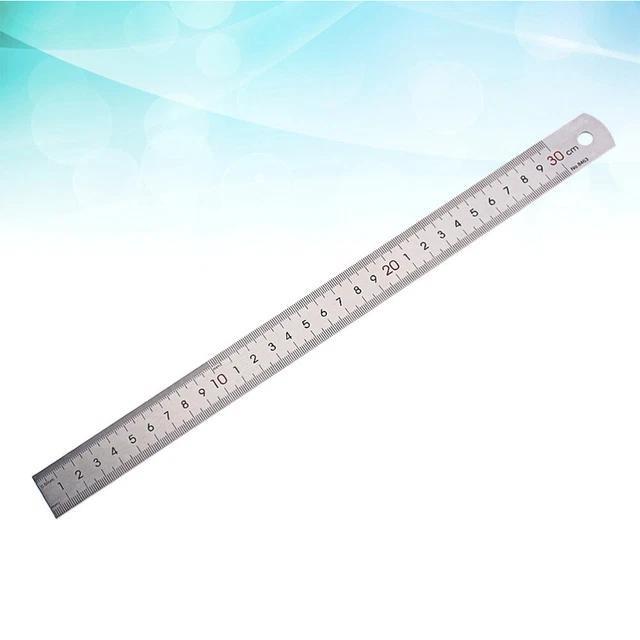 RULER CONVERSION CHART Construction Rulers Measurement Ruler Metal ...