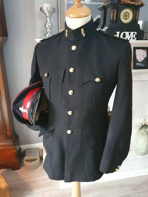 KING CROWN POST WW2 British Army REME Ceremonial Dress Tunic Jacket ...